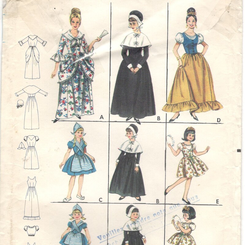 Puritan Costume - Etsy