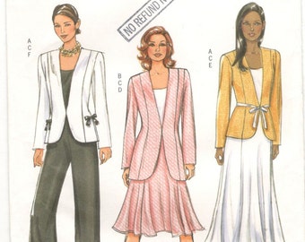 Uncut Butterick B4198 Sewing Pattern, Size L XL, Women's Athletic ...
