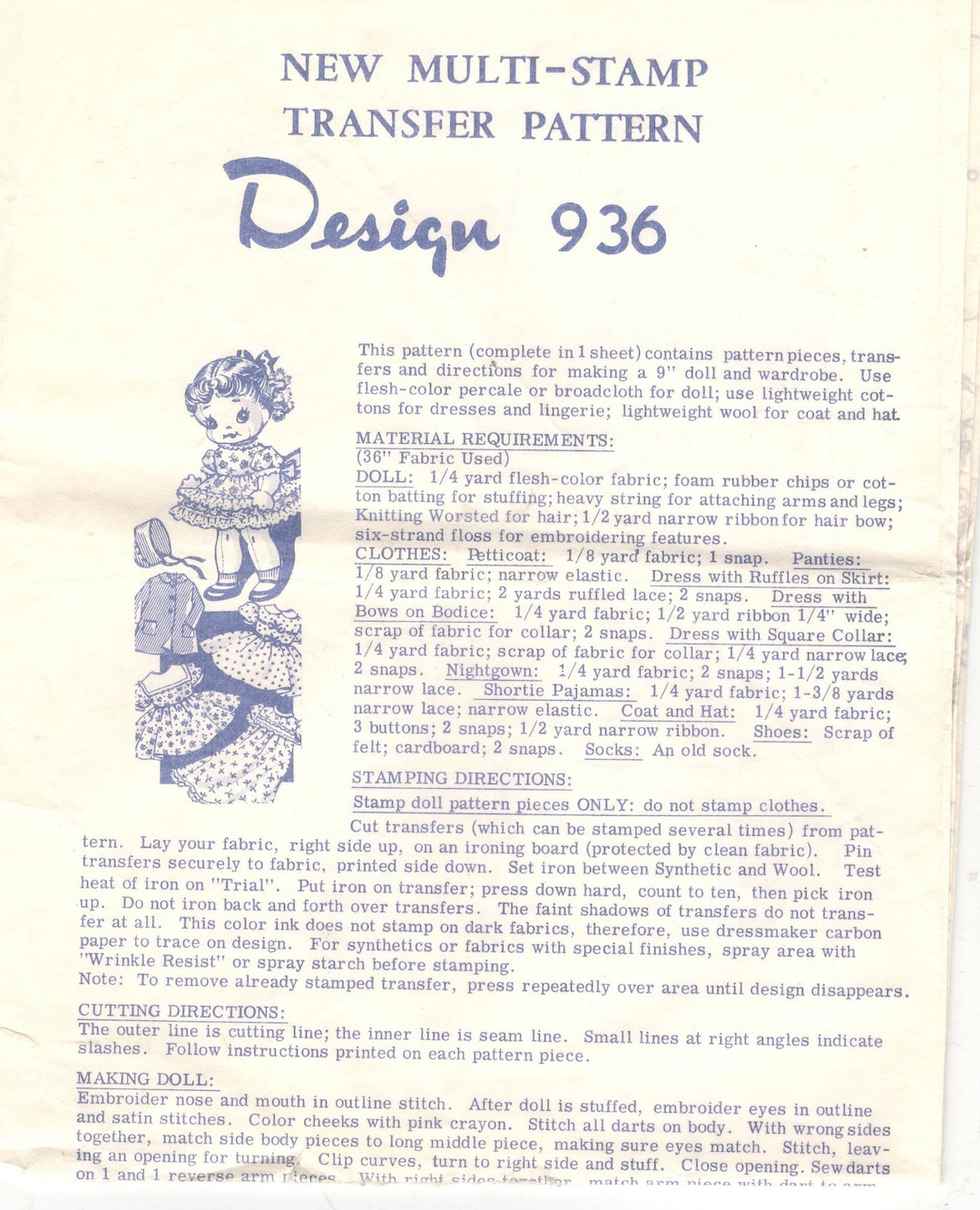 New Multi-stamp Transfer Pattern Design 651, Contains Transfers Pattern ...