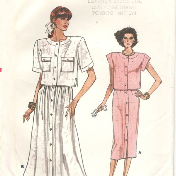 90s Vogue Pattern - Etsy