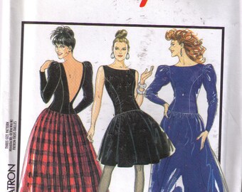 80s Prom Dress Pattern | Etsy