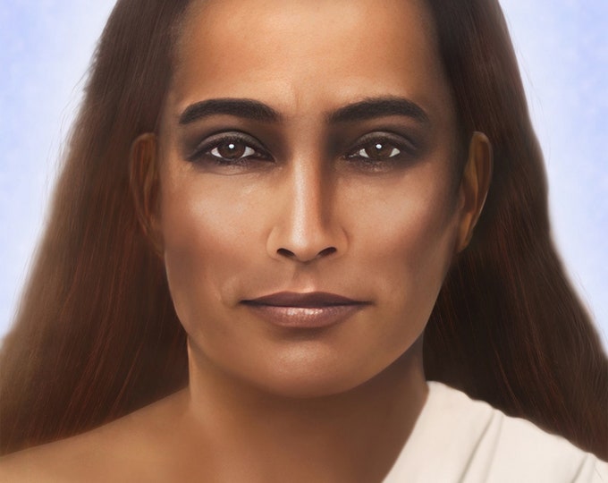 Devotional Portrait of Sri Mahavatar Babaji, Master of the Paramahansa ...