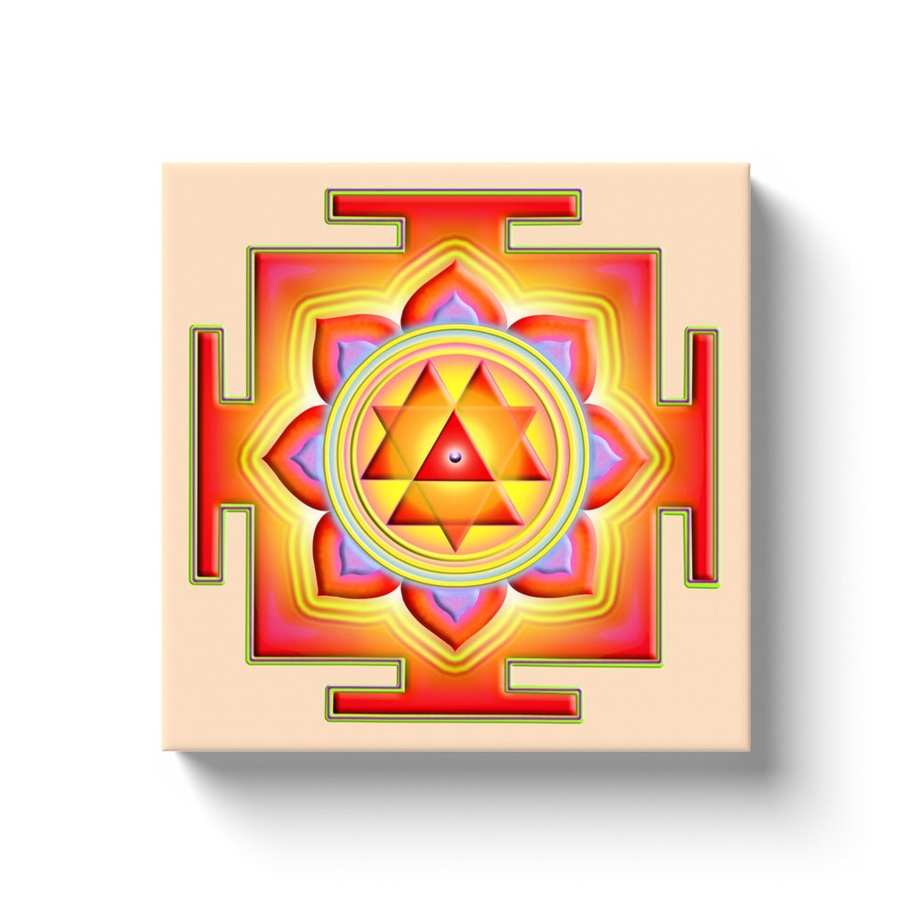 Durga Yantra. Fine Art Print on Ready to Hang Canvas up to - Etsy