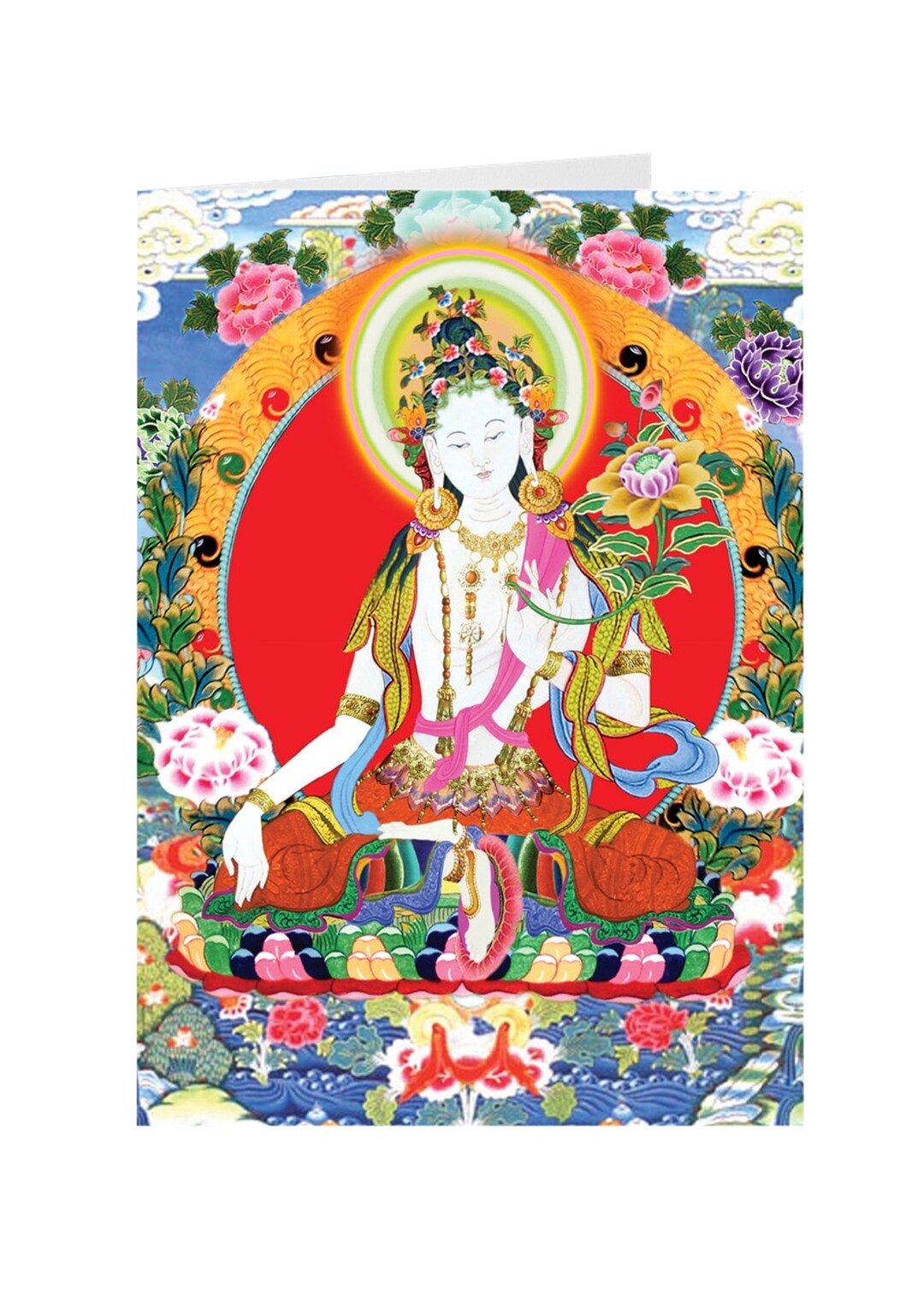 Tara is the Female Bodhisattva of Compassion and Longevity. Hearts for ...