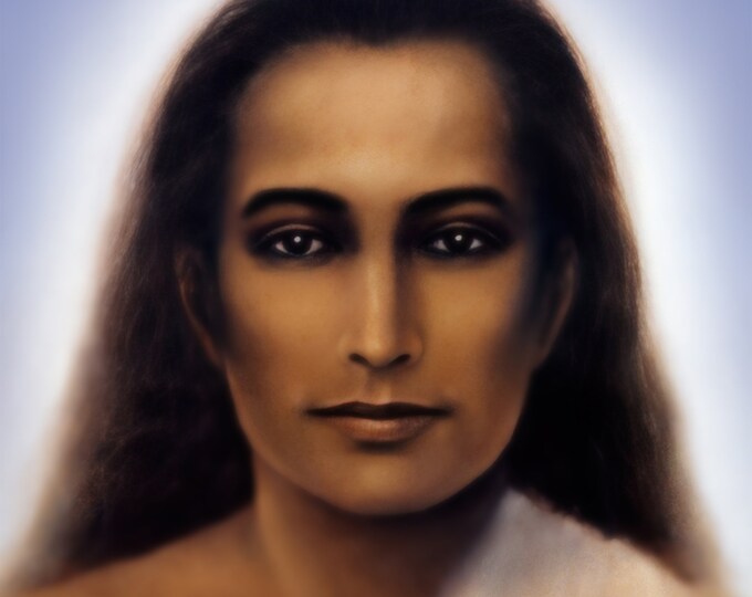 Mahavatar Babaji Portrait, Meditation Master From Paramahansa Yogananda ...
