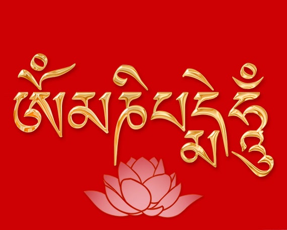 Tibetan Om Wallpaper
