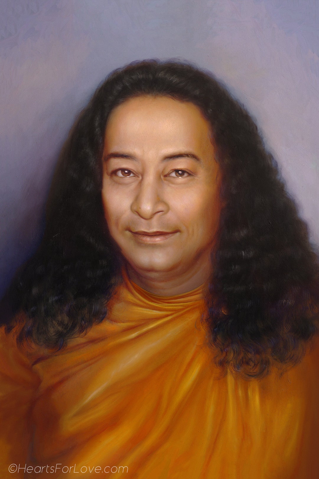Paramahansa Yogananda's Loving Gaze Portrait, From Original Oil ...