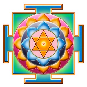 Rare Moon Yantra for Divine Attunement. Professional Grade Print - Etsy