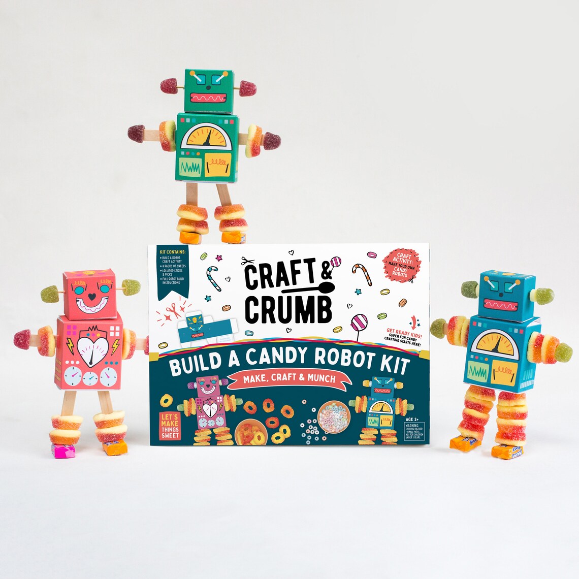 Build A Candy Robot Kit - Etsy UK