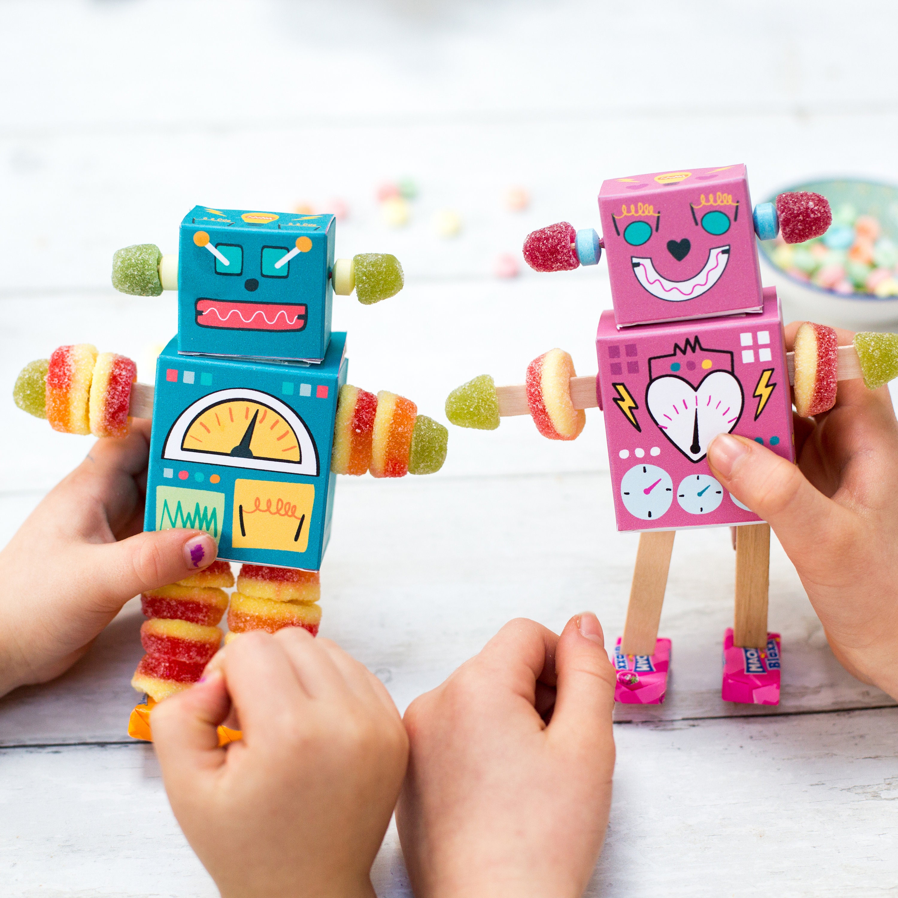 Build A Candy Robot Kit - Etsy UK