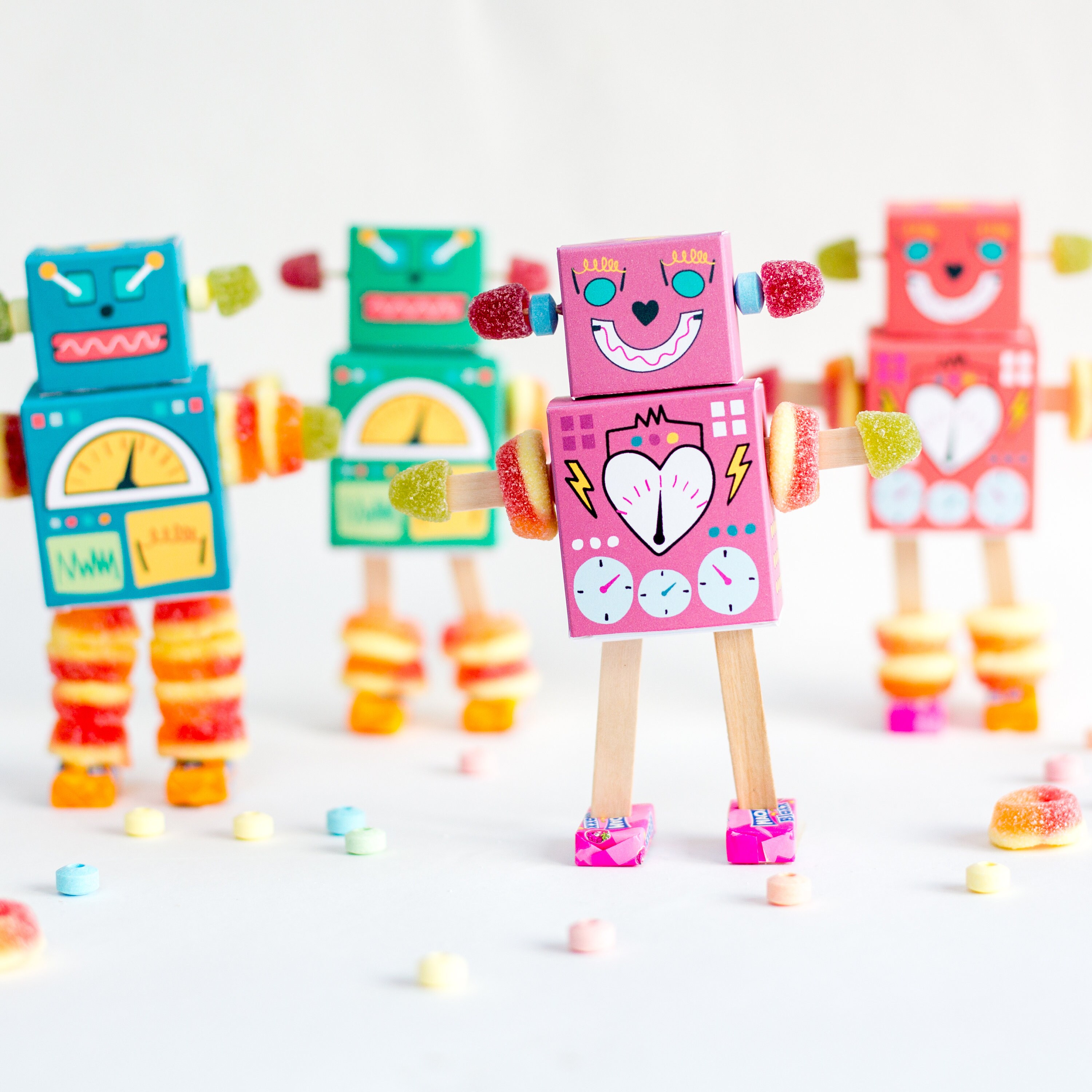 Build A Candy Robot Kit - Etsy UK