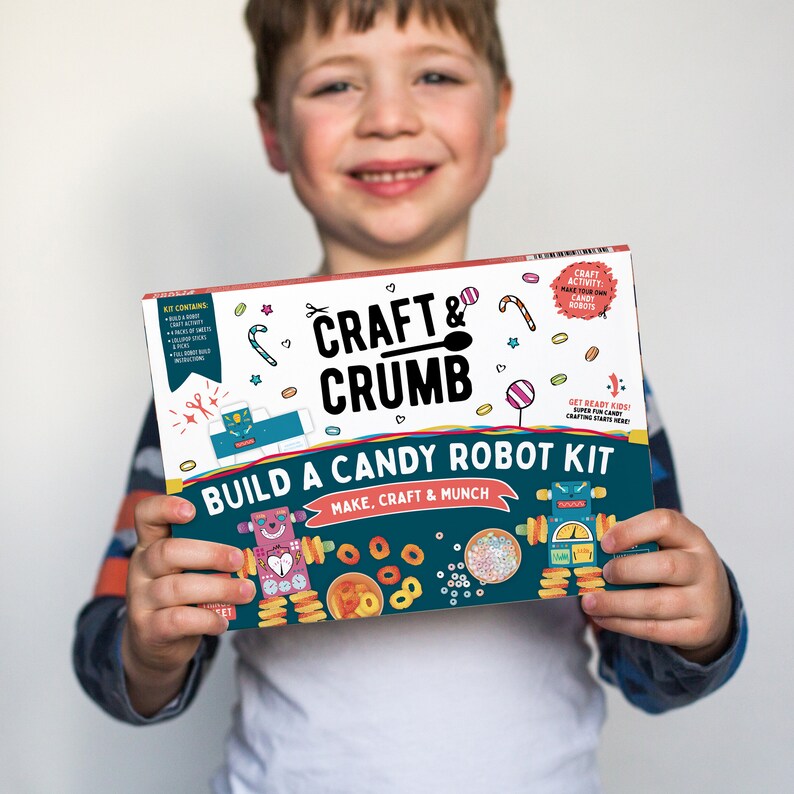 Build A Candy Robot Kit - Etsy UK