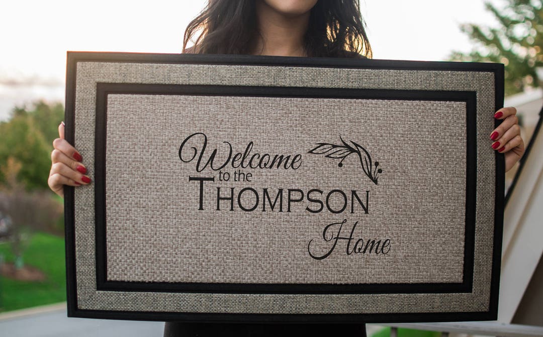 Custom Doormat, Personalized Doormat, Door Mat, Personalized Door Mat ...