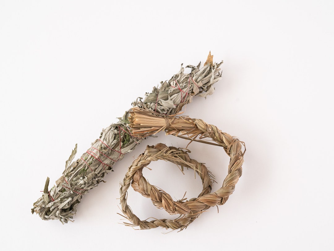 Sweet Grass Braids, Sage Smudge Sticks - Etsy