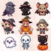 Kawaii Halloween Clipart Bundle, Spooky Cartoon PNG Images (27pcs) - Etsy