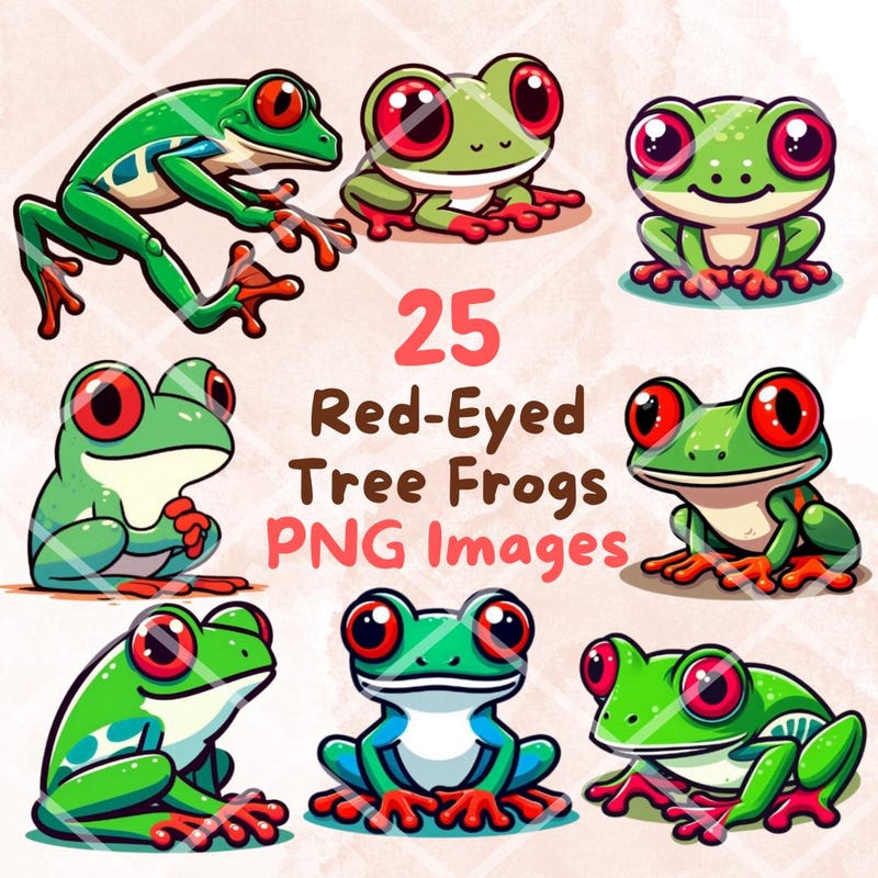 Chibi Frog - Etsy