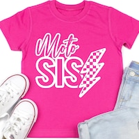 Moto Sis Shirt Girl Motocross Shirt Moto Sister Shirt Sibling Dirt Bike ...