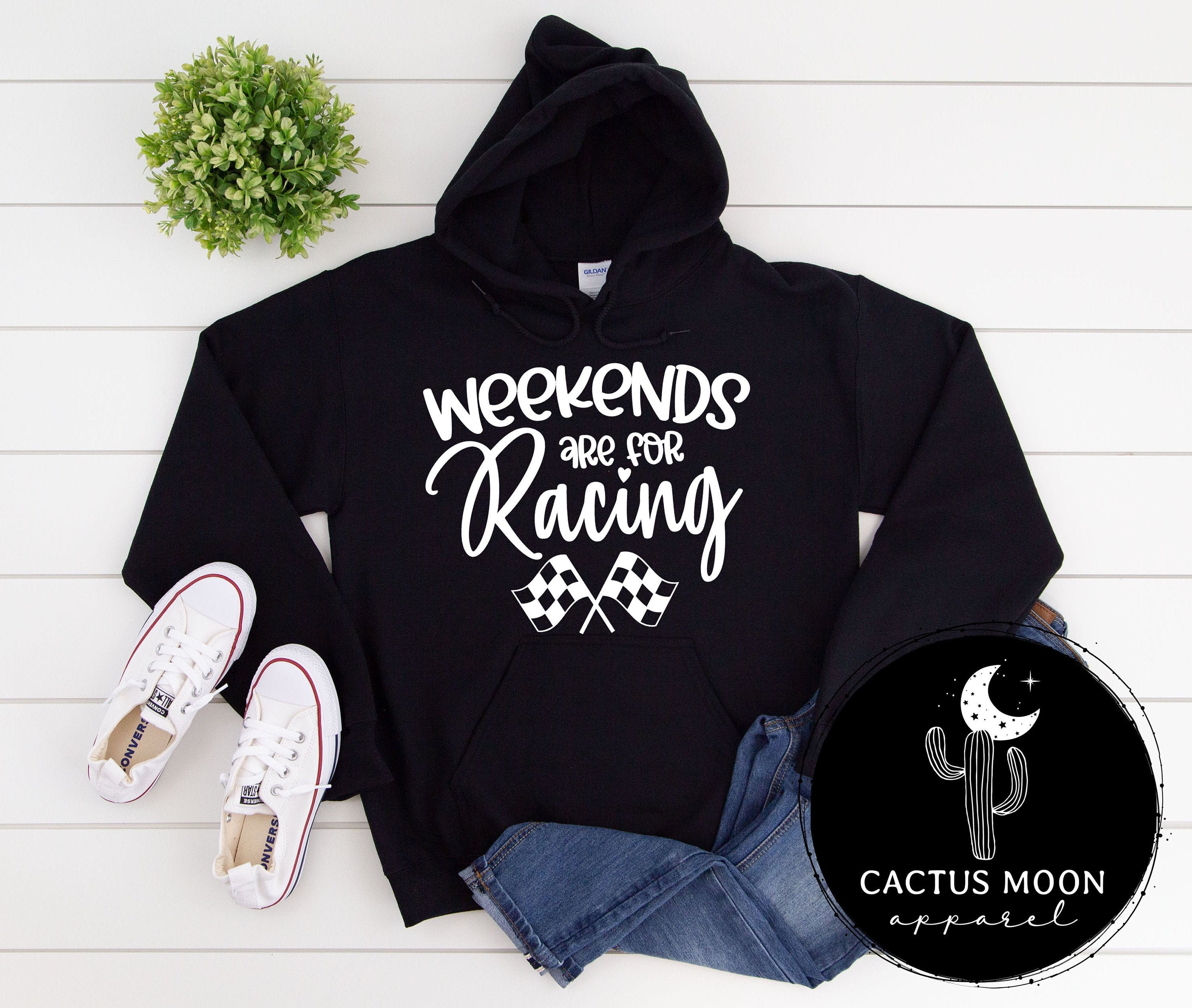 Weekends Are for Racing Hooded or Crew Sweatshirt Sxs Stock - Etsy