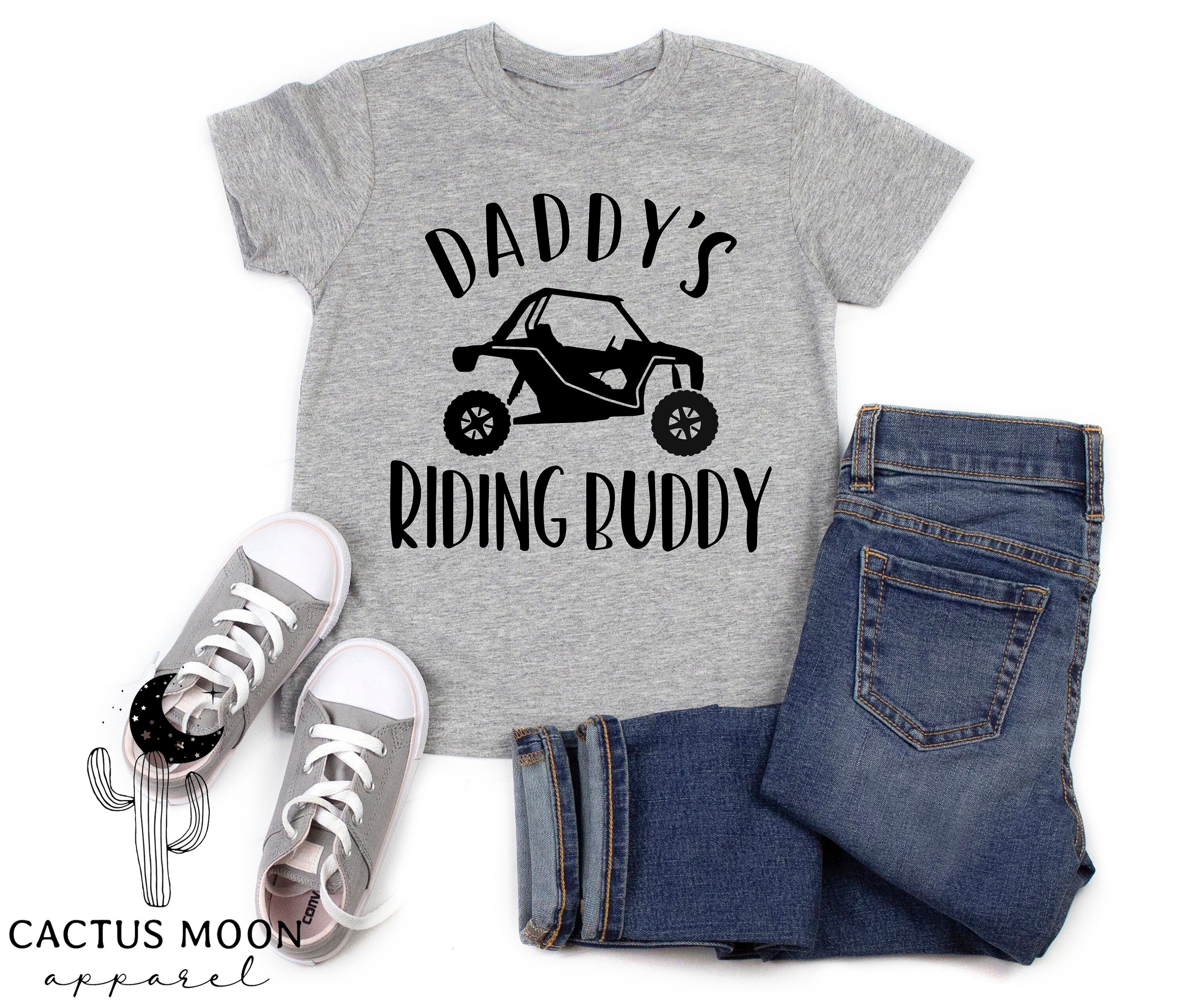 Daddy's Riding Buddy Side by Side Shirt Baby Bodysuit - Etsy
