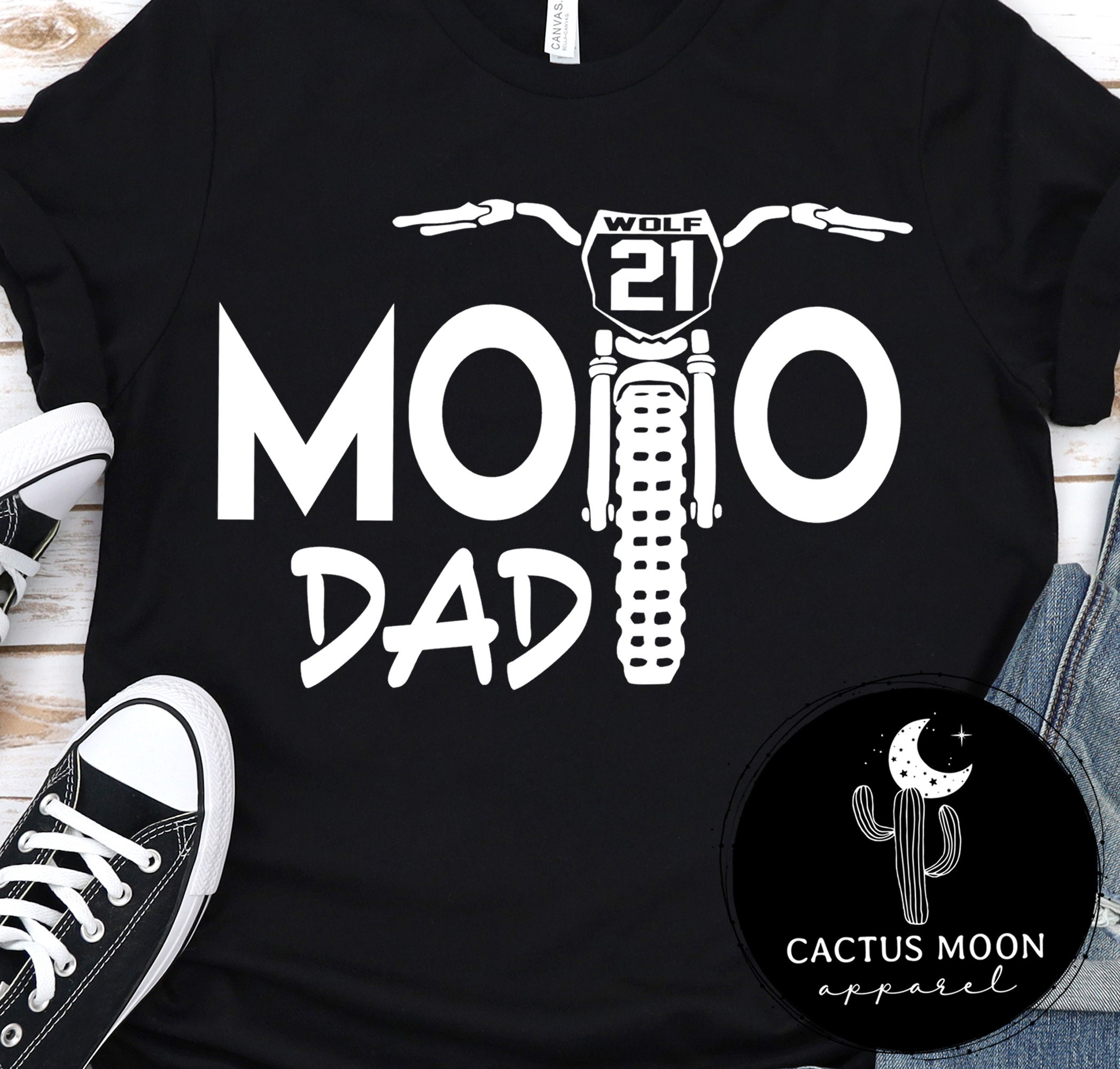 Moto Dad Personalized Dirt Bike Shirt Add Your Rider Name and - Etsy UK