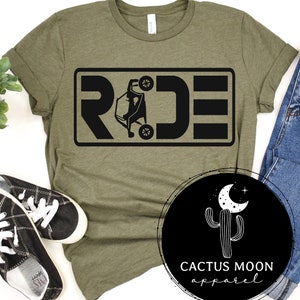 Ride With Side by Side Short Sleeve V-neck or Long Sleeve - Etsy