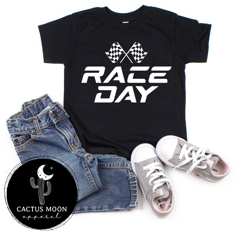 Race Day Shirt Baby Toddler Youth Sizing T-shirt Racing | Etsy