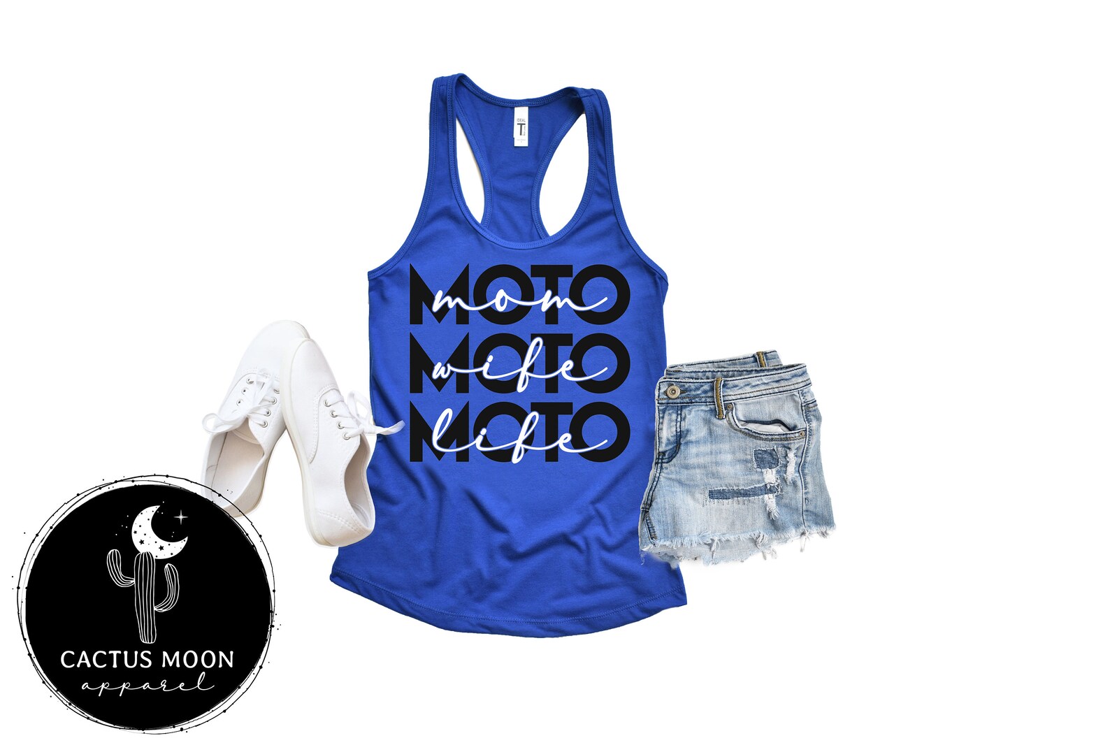 Moto Mom Moto Wife Moto Life Ladies Tank Top or Scoopneck or | Etsy