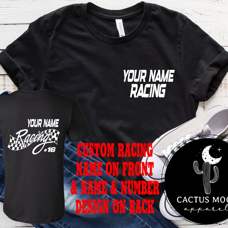 Custom Racing Shirt - Etsy