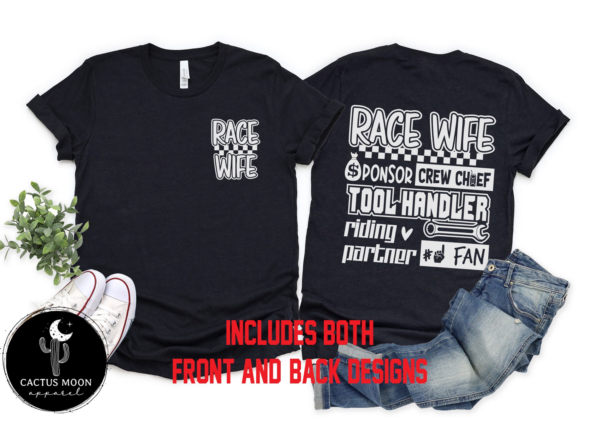 Race Wife Sponsor Crew Chief Tool Handler Riding Partner #1 Fan Adult ...