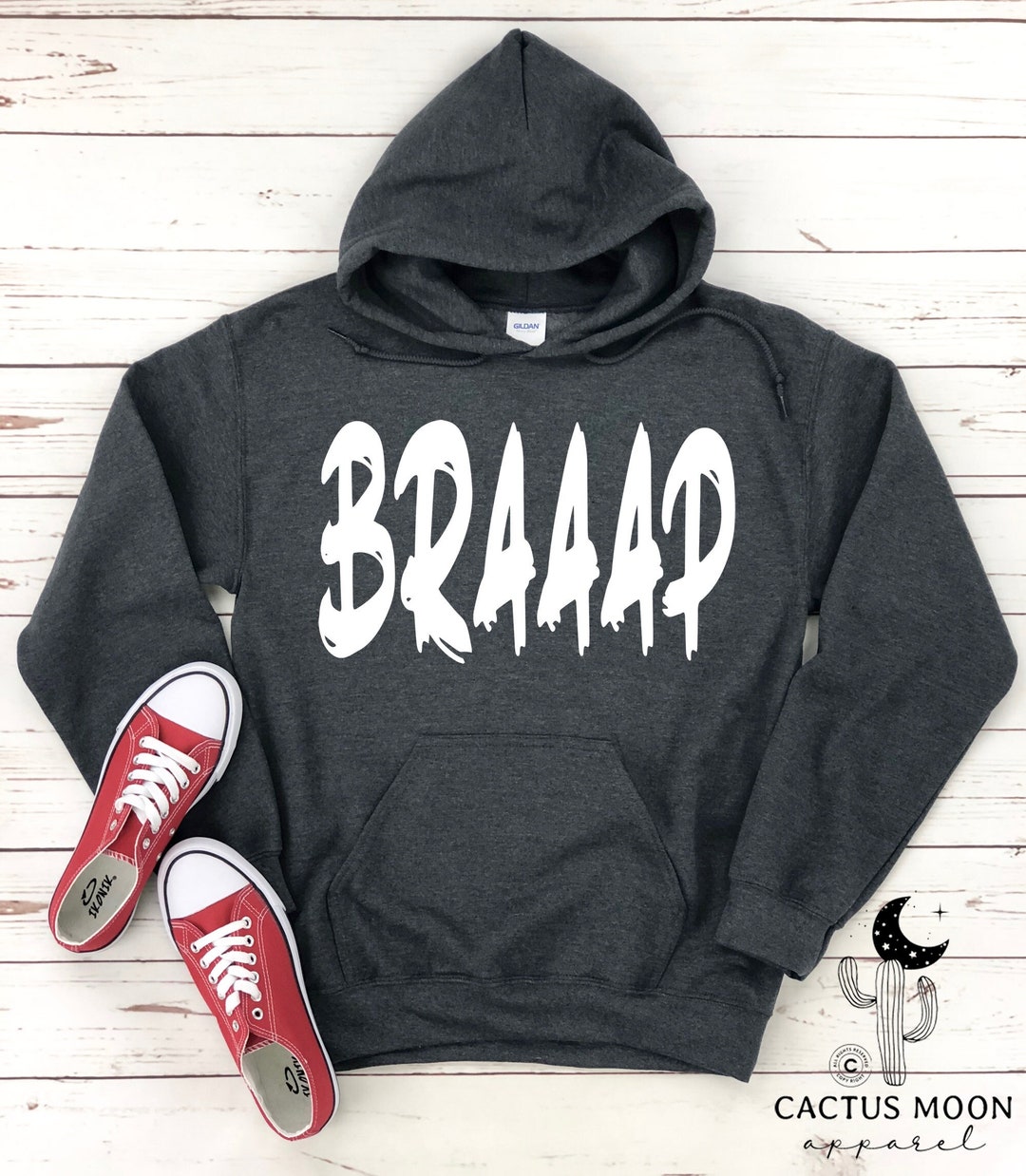 Braaap Hooded or Crew Neck Sweatshirt, Adult Unisex Hoodie or Crew ...