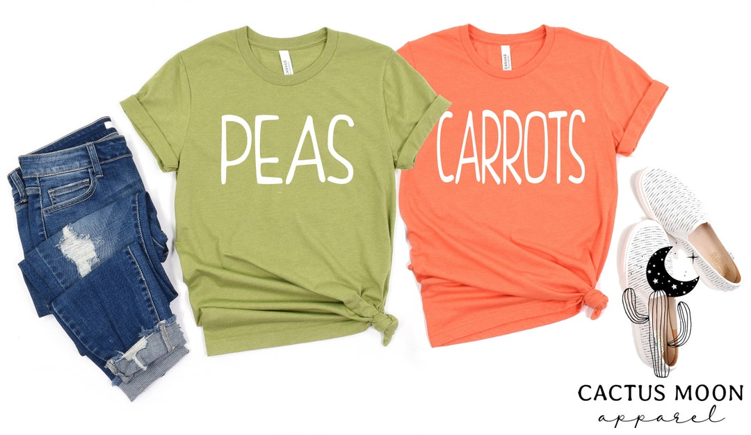 Peas and Carrots Shirts, His and Hers Matching Shirts, Order Each ...