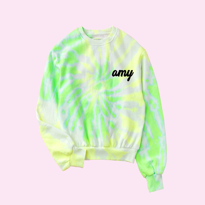 Neon Sweatshirt - Etsy