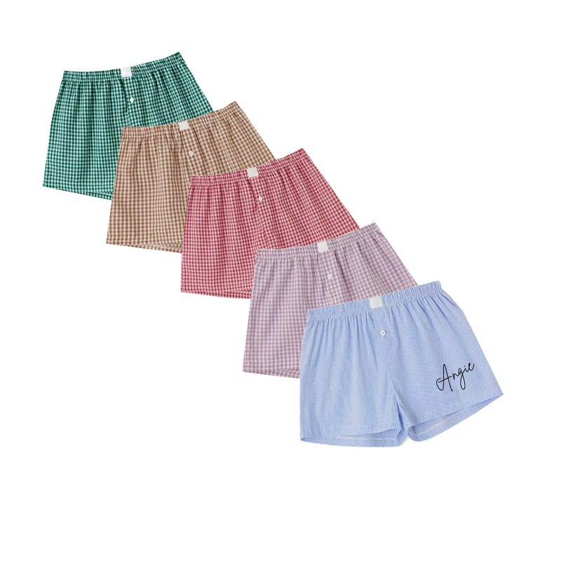 Embroidered Boxers - Etsy