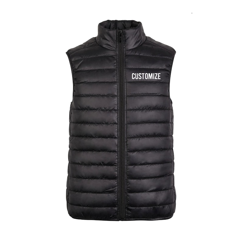 Custom Logo Vest Men - Etsy