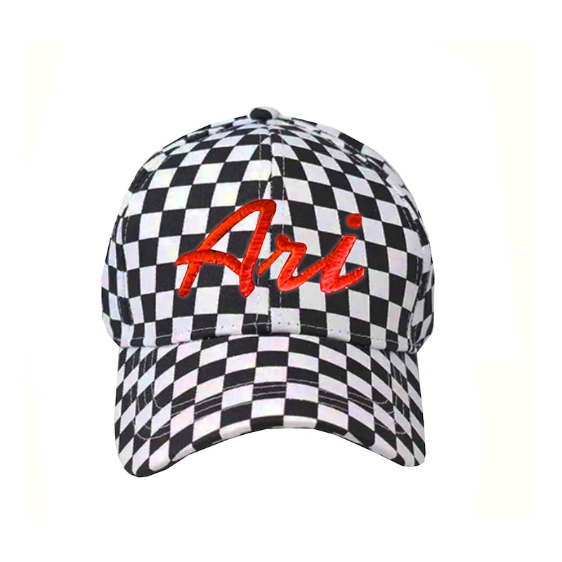 Checkered Hat - Etsy