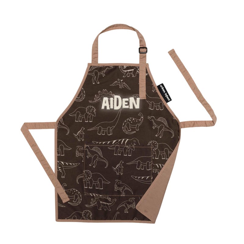 Dinosaur Kids Aprons - Etsy