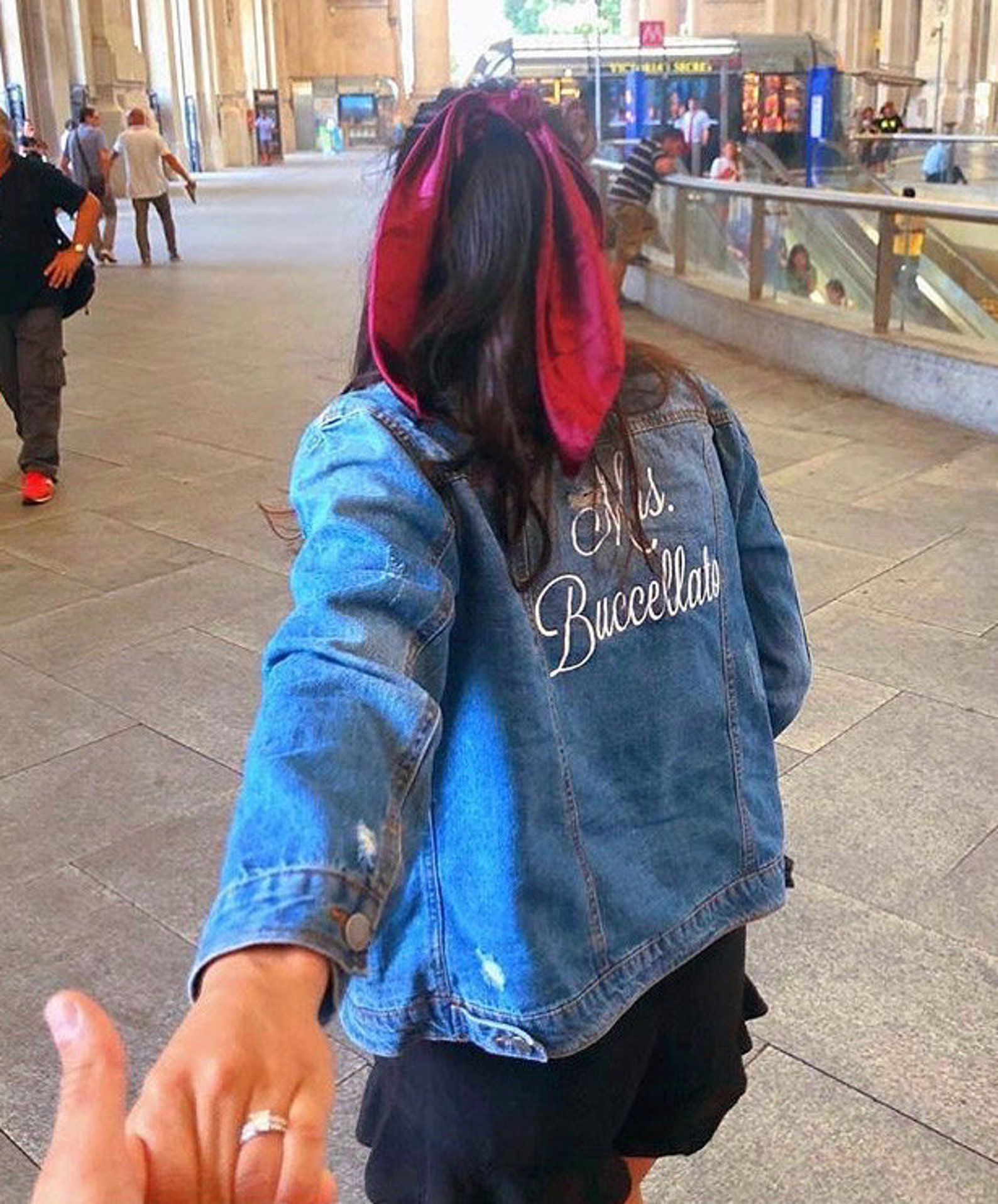 CUSTOM TEXT Oversized Denim Jacket Mid-wash Vintage Inspired | Etsy