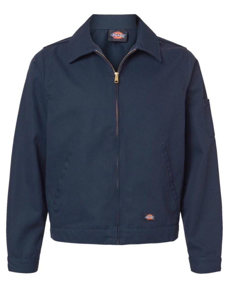 Personalized Structured Industrial Utility Jacket, Customized Zip up ...
