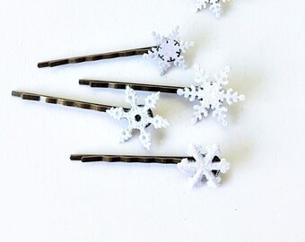Snowflake Hair Pin - Etsy