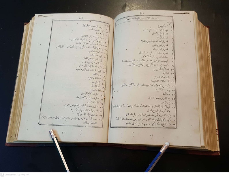 Sofi Arabic Islamic Antique Book. by Al-sharani. P 1864 - Etsy