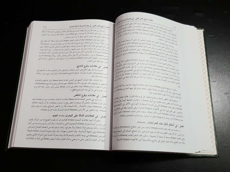 Medical Arabic Book by Avicenna Ibn Sīnā the Canon of Medicine | Etsy