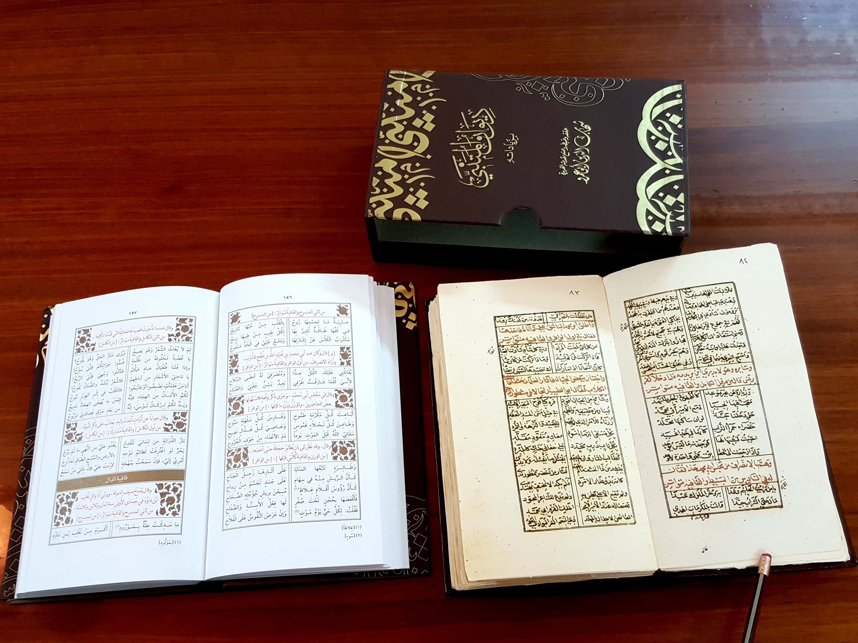 Arabic Antique Book. Poem Dewan Al-mutanabbi. Fancy Colored - Etsy