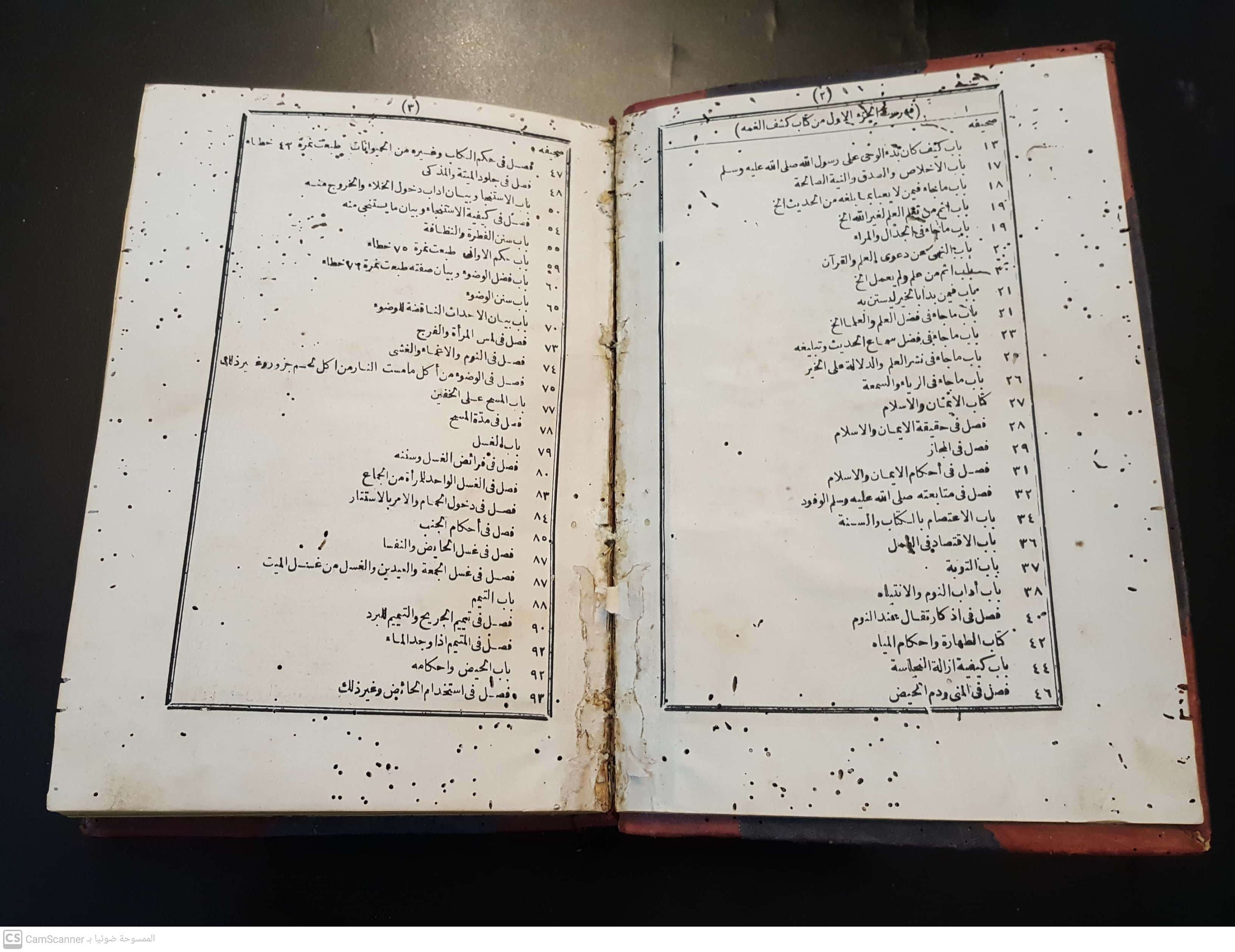 Sofi Arabic Islamic Antique Book. by Al-sharani. P 1864 - Etsy