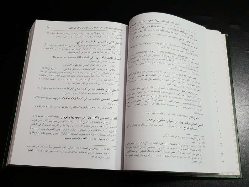 Medical Arabic Book by Avicenna Ibn Sīnā the Canon of Medicine 2009 - Etsy