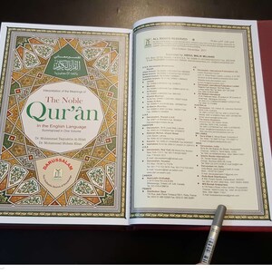 The Holy Quran Koran. Arabic Text, English Translation. Darussalam ...