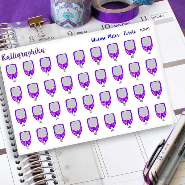 Glucose Meter Stickers - Etsy