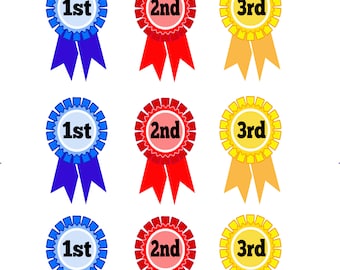 1st Place Stickers - Etsy
