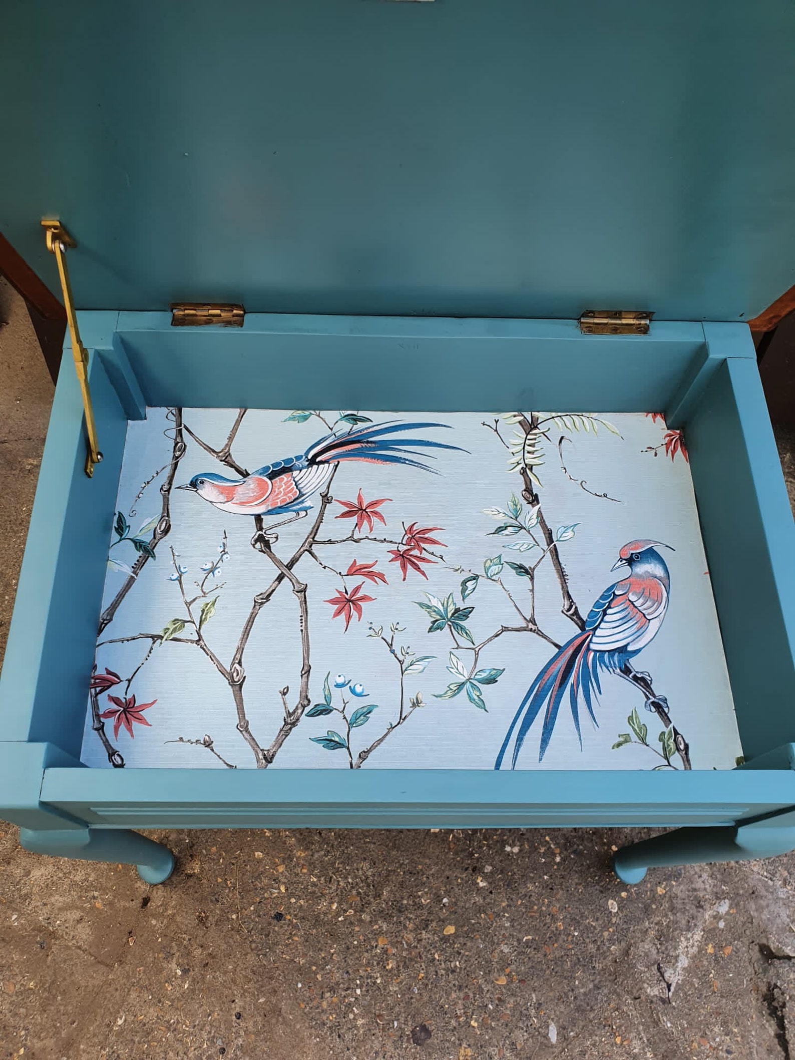 Vintage Upcycled Sewing Storage Box - Etsy