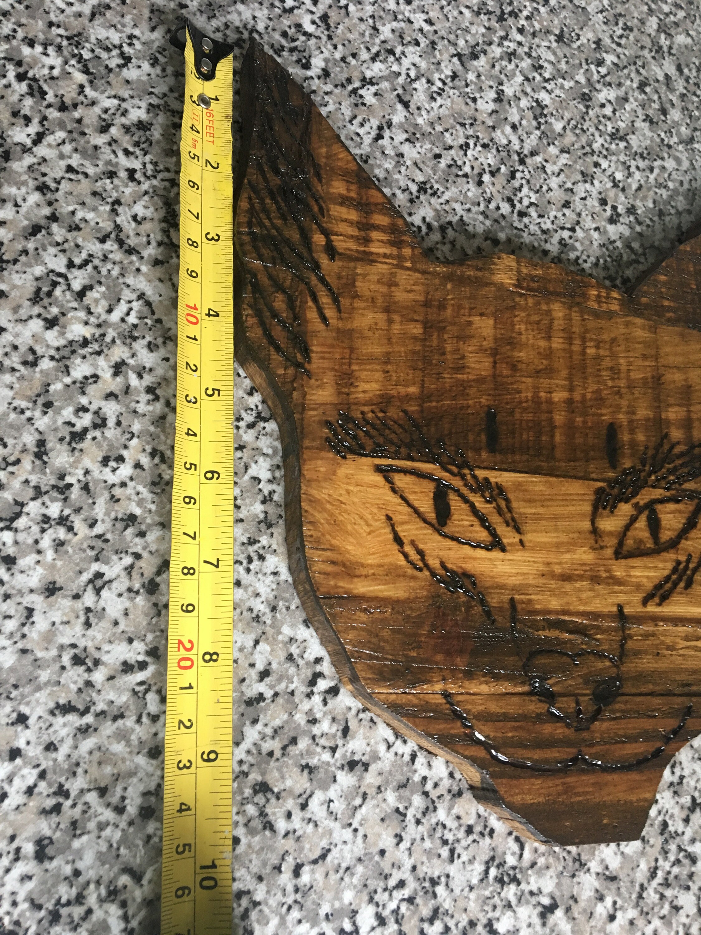 Large Cat Head Figurine - Etsy