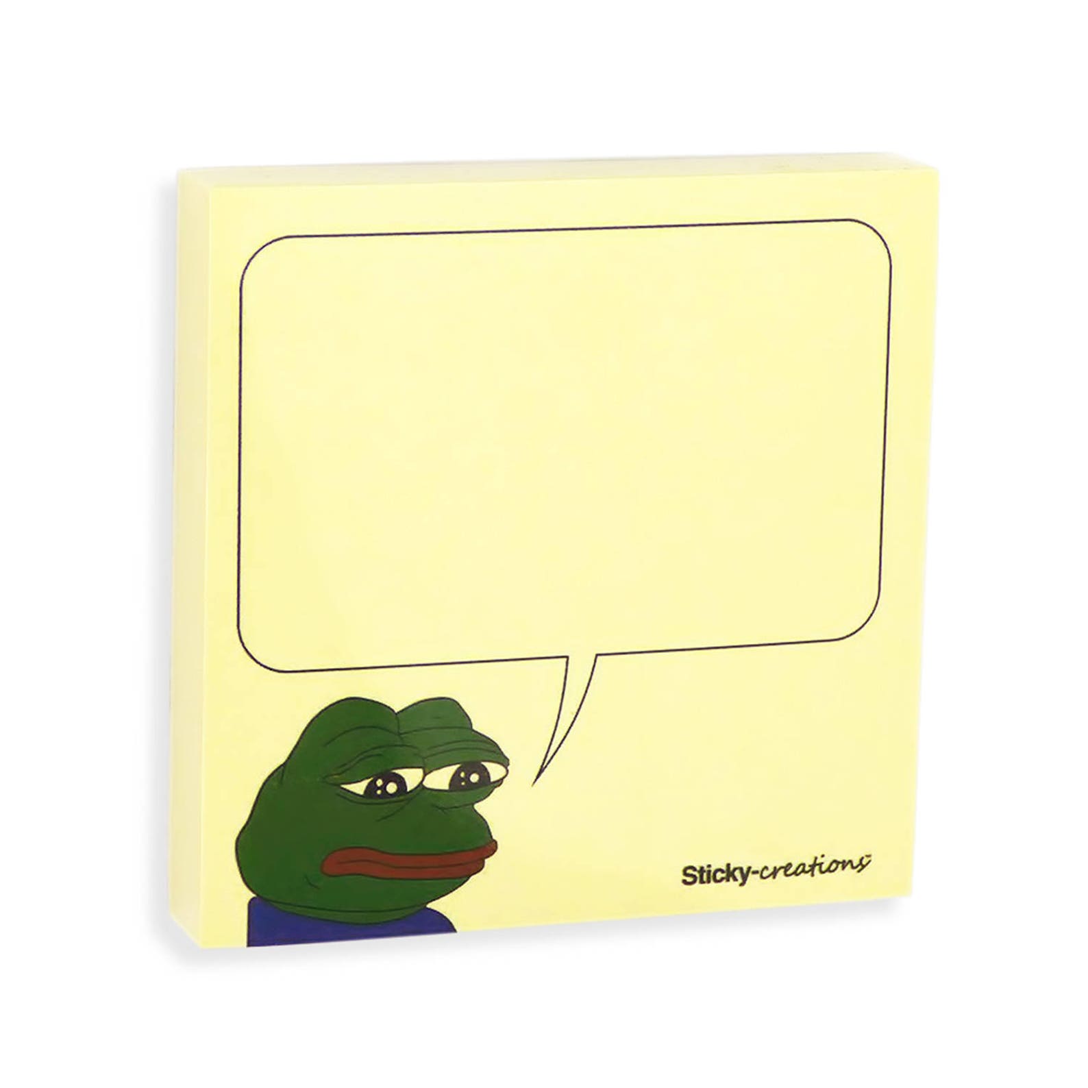 Sticky-memes Pepe the Frog Meme Sticky Notes | Etsy